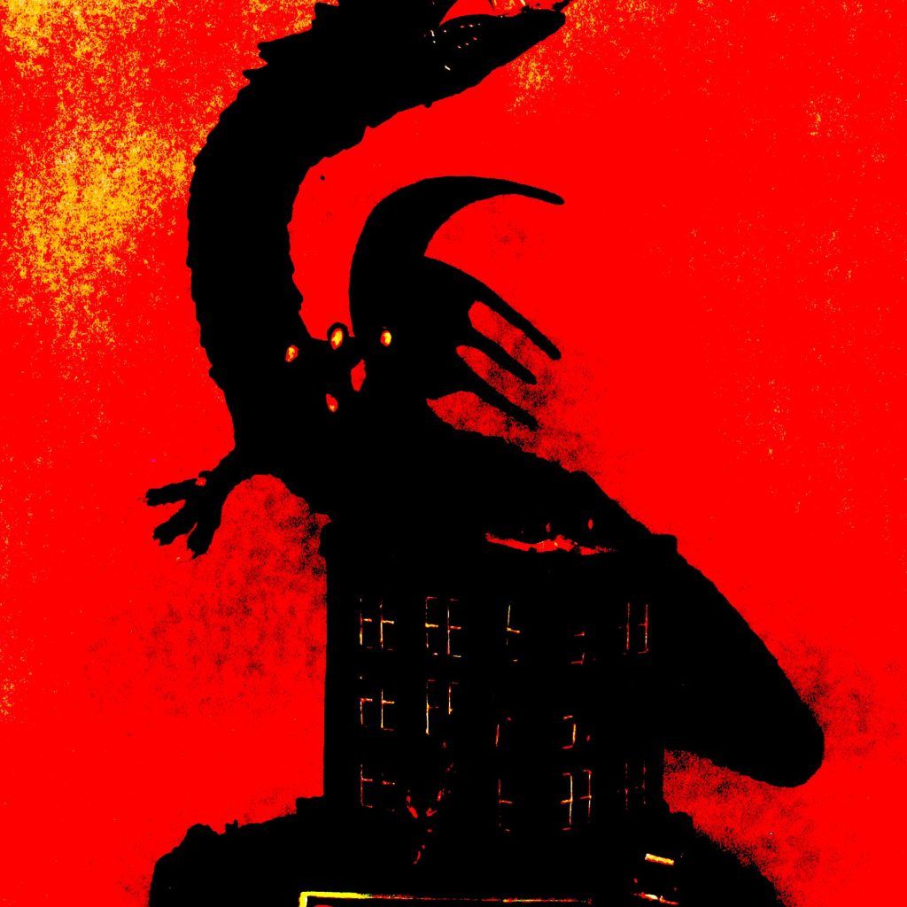 Reptilicus (1961) - The Doctor's Model Mansion