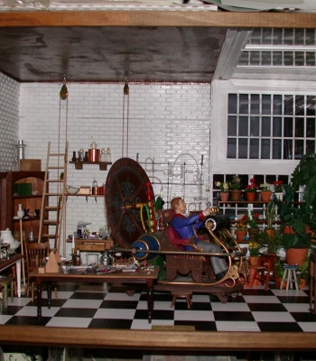 The Time Machine (1960) - The Doctor's Model Mansion