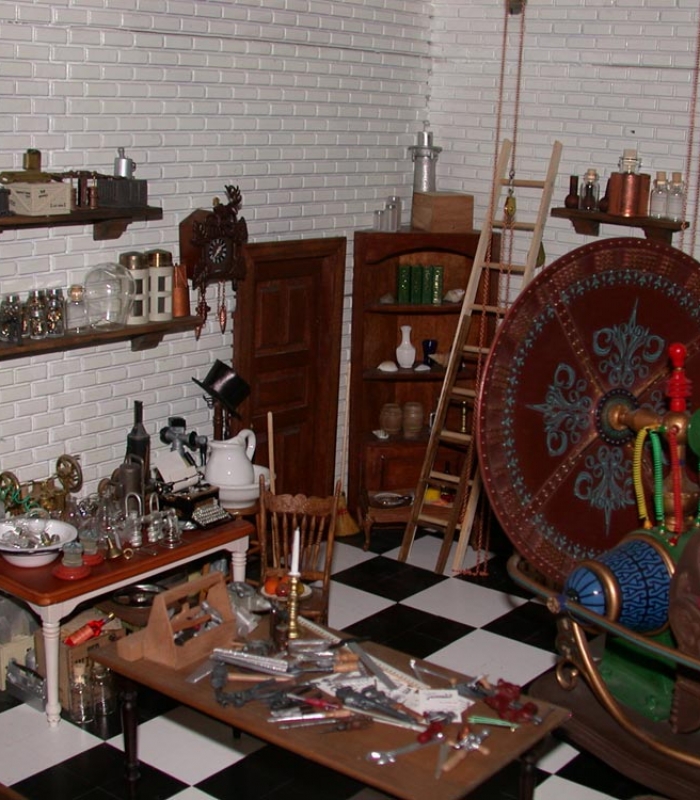 The Time Machine (1960) - The Doctor's Model Mansion