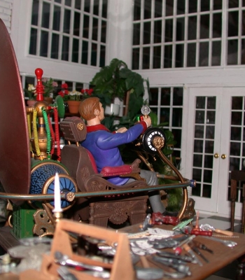 The Time Machine (1960) - The Doctor's Model Mansion