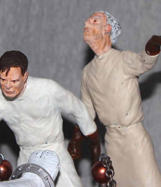 Aurora "Bride of Frankenstein" Diorama - The Doctor's Model Mansion