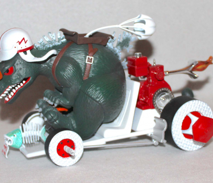 Godzilla's Go-Cart - The Doctor's Model Mansion
