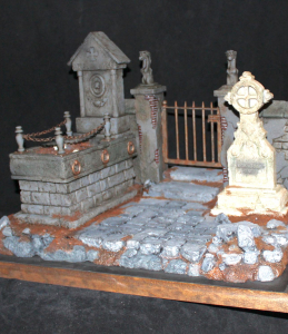 Dracula Tomb Diorama - The Doctor's Model Mansion