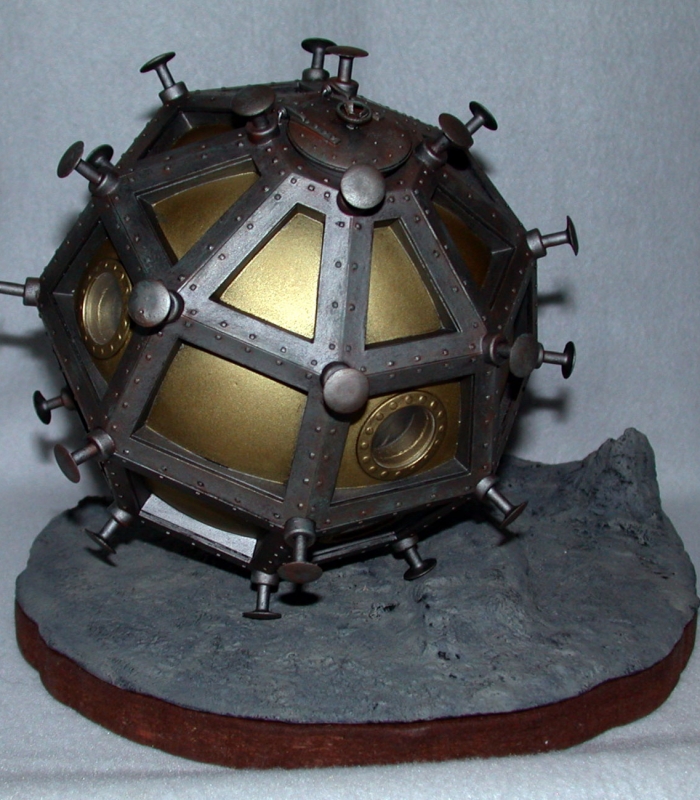 Cavorite Sphere from "First Men In The Moon" (1964) - The Doctor's ...