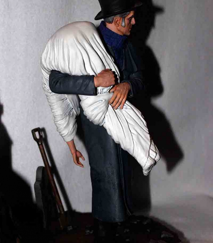 Karloff in The Body Snatcher (1945) - The Doctor's Model Mansion