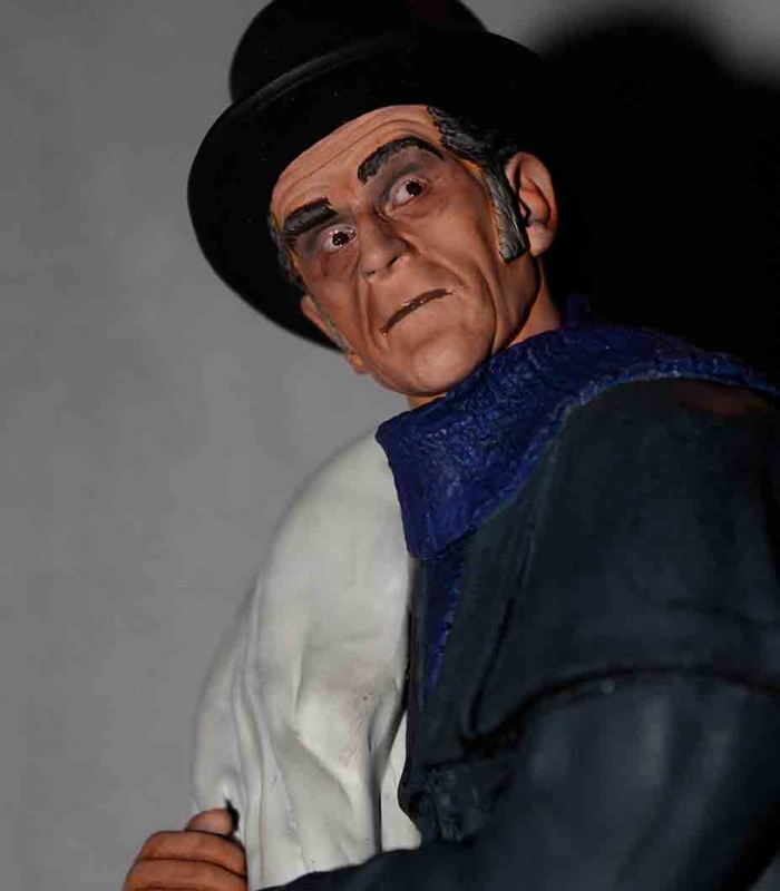 Karloff in The Body Snatcher (1945) - The Doctor's Model Mansion