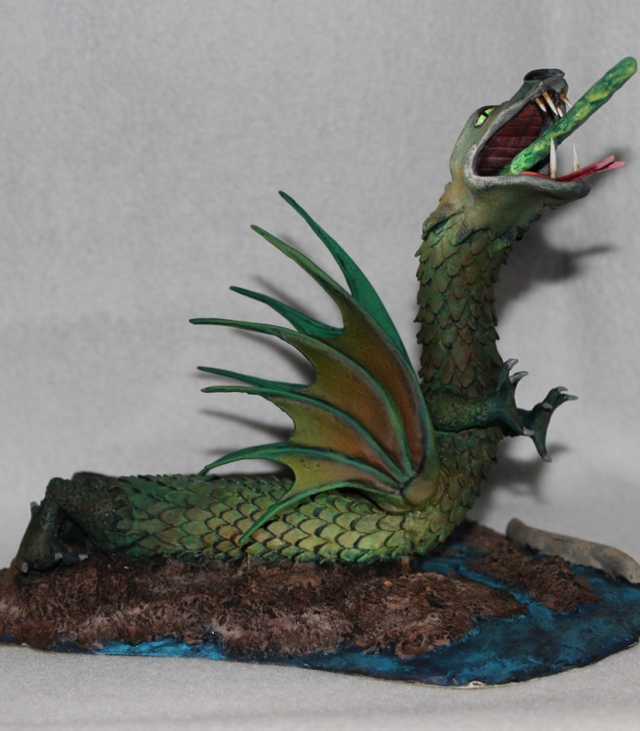 Reptilicus (1961) - The Doctor's Model Mansion